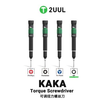 China 2UUL KAKA Torque Screwdriver (Pentalobe 0.8 mm / Phillips 1.2-1.5 mm / Tri-Point 0.6 mm / 4IP for iPhone 17 Series) for sale