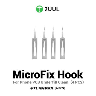 China 2UUL BL01 MicroFix Hook For Phone PCB Underfill Clean (4 PCS) for sale