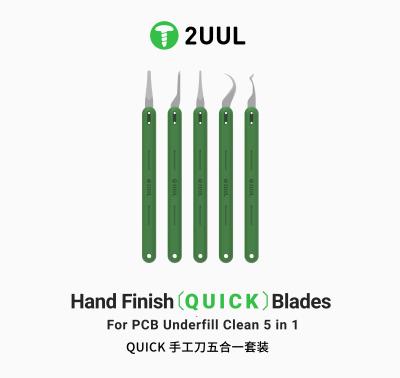 China 2UUL DA22 Hand Finish (QUICK) Blades For PCB Underfill Clean 5 in 1 for sale