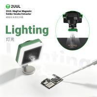 China 2UUL FE11 MagFan Magnetic Solder Smoke Extractor with Flexible Adjustable Magnetic Position and Filter Activated Carbon for sale