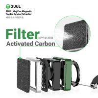 China 2UUL FE11 MagFan Magnetic Solder Smoke Extractor with Flexible Adjustable Magnetic Position and Filter Activated Carbon for sale