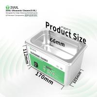 China 2UUL SSO1 Ultrasonic Cleaner 0.8L Capacity with 360° Full Coverage and High Frequency Vibration for Deep Cleaning for sale