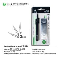China 2UUL BB +SHARK BLADE BL11 Aluminum Handle Blade set Aluminum Handle with 3 No.11 P Blades for sale