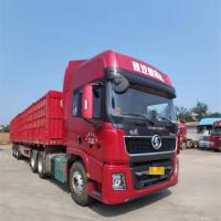 China Air Suspension Driver's Seat Shacman X5000 Heavy Duty Trailer Head Used Tractor Truck for sale