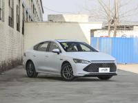 China 2024 BYD Qin PLUS DM-i 55KM Champion Edition Battery Electric Vehicle in Black Color for sale