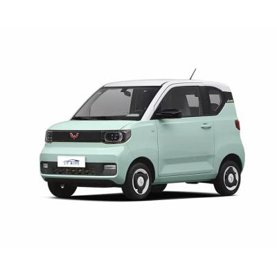 China 2023 SGMW Wuling Hongguang 2024 Mini EV Macaron 4-Seat 120/170km Left Rudder Car Energy for sale