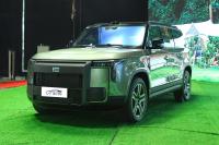China 2024 Version BAIC Jishi 01 Medium and Large SUV Stone 01 EV Hybrid Car with 7 Seats Luxury for sale