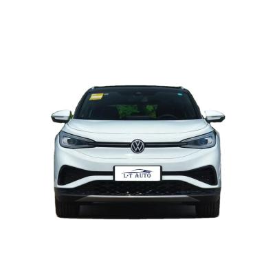 China Volkswagen ID4X Long Endurance Left Hand Drive Electric Car and Crystal White Exterior for sale