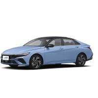 China Fuel and FWD Drive Hyundai Elantra Small Family Car with Torsion Beam Rear Suspension for sale