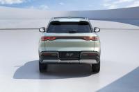 China Long Range BYD Electric Car Yuan UP SUV Left Steering Small EV Pure Electric 401KM Range for sale