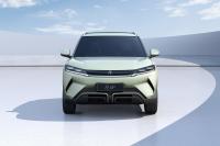 China BYD Yuan UP Pure Electric Vehicle Compact and Affordable Small SUV with Left-Steering for sale