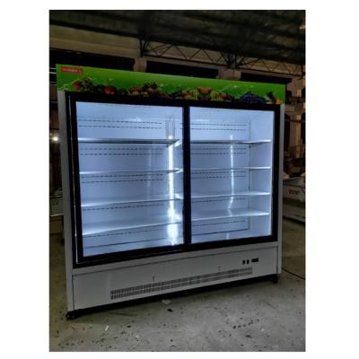 China 220V/50Hz Fruit Display Cooler Fridge Electric Automatic Defrost Type for sale