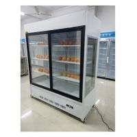 China Glass Door Fruit Display Cooler Referigerator Large Capacity 3C for sale