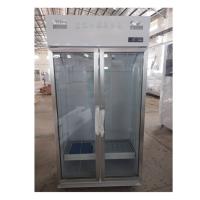 China Beverage Sliding Glass Door Cooler Refrigerator Upright Adjustable Wire Shelves for sale