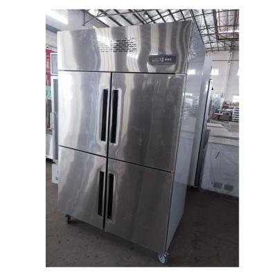 China 4 Doors Stainless Steel Tall Swing Door Refrigerator With Adjustable Shelves for sale