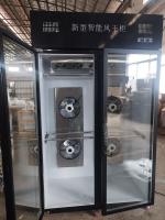 China Two Doors Black Steel 1.5Kw Meat Drying Cabinet Sausage Drying Equipment for sale