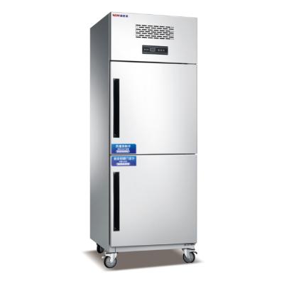 China Commercial Stainless Steel Tall Refrigeration Unit with Frost-free Defrost Type For Meat Freezer for sale