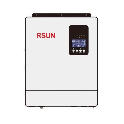 China Wall Mounted Hybrid Off Grid Solar Inverter 1.2KW to 11KW with MPPT Charger and Pure Sine Wave Output for sale