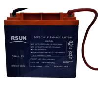 China 12V AGM Gel Deep Cycle Lead Acid Battery for UPS Systems with Long Life and Thermal Stability for sale