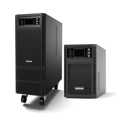 China 6KVA Online High Power UPS with 6KW Output, Manual Bypass and SNMP Support for Home and Industrial Use for sale