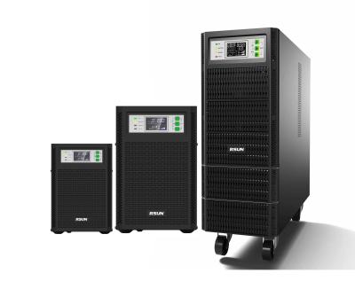 China 6KVA Online UPS Power Supply 6KW Manual Bypass Pure Sine Wave with 192-240VDC Battery for sale