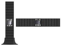 China 2KVA Rack Mount Online UPS with LCD Display 72VDC External Battery Support for Server Backup 2U Height for sale
