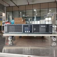 China 2KVA 2U Rack Mount Online UPS with 95.5% Efficiency and 1-12A Adjustable Charging for Server Backup for sale