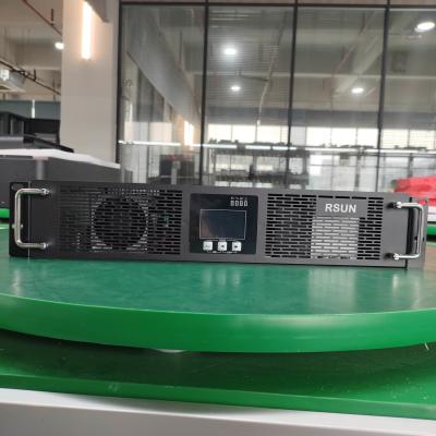 China 1kVA Rackmount Online UPS 1000W with 95.5% Efficiency, IEC Sockets, EPO, USB, RS232, SNMP Interfaces for sale
