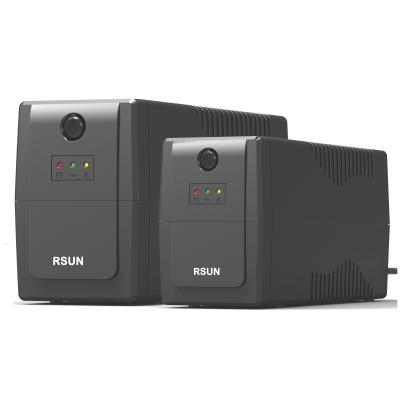 China Line Interactive UPS 800VA with Simulated Sine Wave, USB/RS232 Connectivity, and 2-6ms Transfer Time for sale