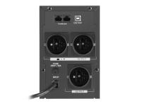 China 1000VA Line Interactive UPS with AVR and LCD Display - 600W Power Capacity, 110V/220V Input, USB/RJ45 Connectivity for sale