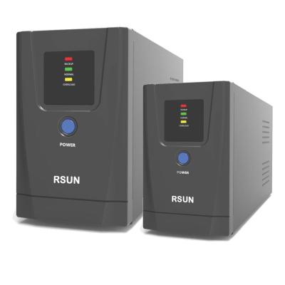 China 1000VA Line Interactive UPS with AVR and LCD Display - 600W Power Capacity, 110V/220V Input, USB/RJ45 Connectivity for sale