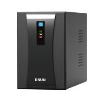 China 2KVA Line Interactive UPS with Modified Sine Wave 230V Output, IEC Sockets and LCD Display for Office Equipment Protection for sale