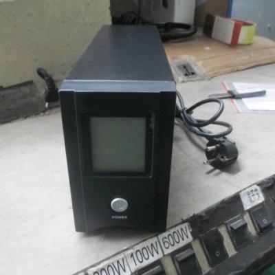 China 600VA Line Interactive UPS with LCD Display, 360W Modified Sine Wave, 220V/12V DC Backup Power Supply for sale