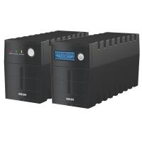 China 600VA 360W Line Interactive UPS with LED LCD Display, Modified Sine Wave Output and 12V Battery for 230V Systems for sale