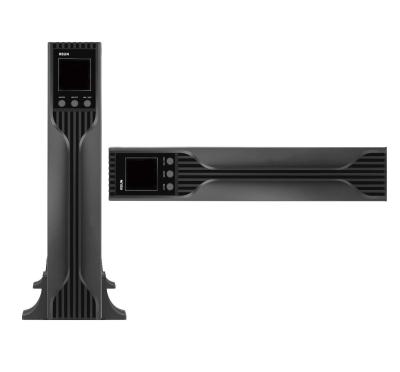 China 19 Inch 2U Rack Mount UPS Line Interactive Pure Sine Wave 1KVA-5KVA for Server Applications with 145-275V Input Range for sale