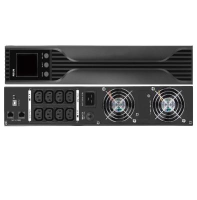 China RTL Series LCD Line Interactive Pure Sine Wave UPS 2000VA 1400W 19-Inch Rackmount with RS232/USB for sale