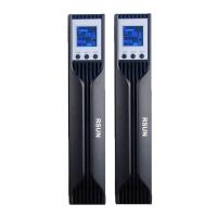 China 1KVA Rack Mount UPS 750W Pure Sine Wave 2U 50Hz with RS232 USB for Network Equipment for sale