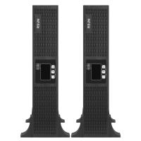 China 3KVA 3000W Lithium Ion UPS Online System with LiFePO4 Battery, 95.5% Efficiency, 2U Rack Mount Design for sale