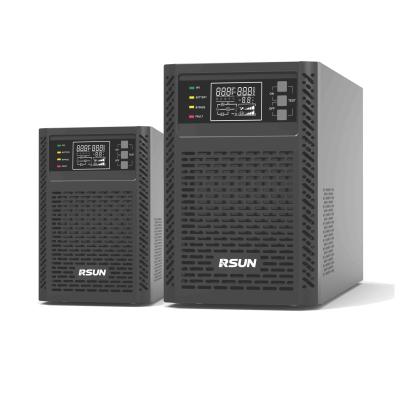 China 1KVA 900W Lithium Ion UPS System with Double Conversion Technology and 48VDC LiFePO4 Battery for sale