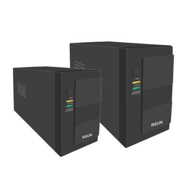 China 800VA 480W Lithium Ion UPS System with Simulated Sine Wave AVR and 12.8V/72WH LiFePO4 Battery for sale