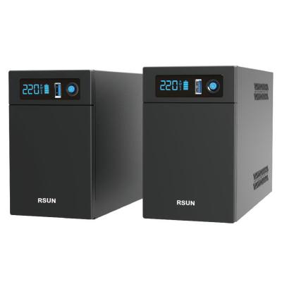 China Digital Home Lithium Ion UPS 650VA 390W with LiFePO4 Battery and USB Charging Port for PC Backup Power for sale