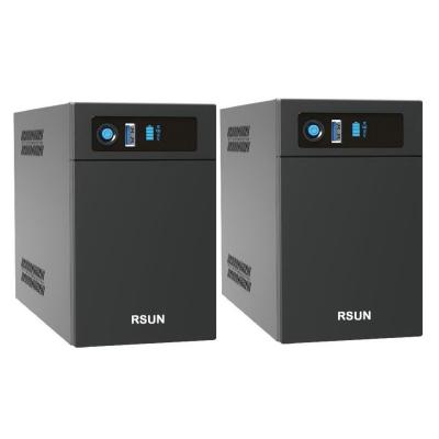 China 300W Lithium Ion UPS with LiFePO4 Battery - 46Wh to 92Wh Capacity, 600VA-1200VA Backup Power for NAS and Computers for sale