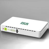 China 18W Mini DC UPS with 17400mAh LiFePO4 Battery - Uninterruptible Power Supply for Router Camera DVR for sale