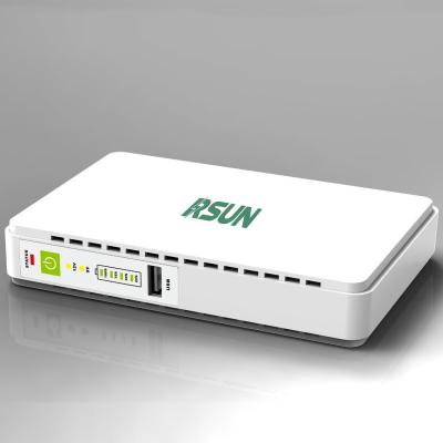 China 18W Mini DC UPS with 17400mAh LiFePO4 Battery - Uninterruptible Power Supply for Router Camera DVR for sale