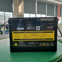 China 12.8V LiFePO4 Battery 7Ah-200Ah with Smart BMS Bluetooth App for Solar RV Marine Applications for sale