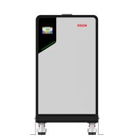 China RSUN 51.2V LiFePO4 Battery Pack 100Ah 200Ah 300Ah with LCD Display for Solar Energy Storage for sale