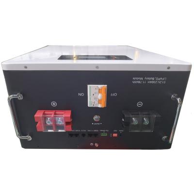 China Wall Mounted 48V 230AH LiFePO4 Battery with WiFi Bluetooth - Stackable Solar Energy Storage System for sale