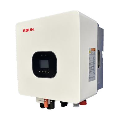 China RSUN PY4 Series Single Phase Hybrid Solar Inverter 3.6KW-12KW with MPPT and IP66 Rating for sale
