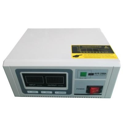 China Single Phase AVR Series 2000VA 2000W Automatic Voltage Regulator with 140-280V Input Range and 98% Efficiency for sale