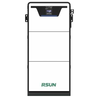 China RSUN Stackable Energy Storage System 6kWh 10kWh with MPPT Solar Controller and 51.2VDC Battery for sale